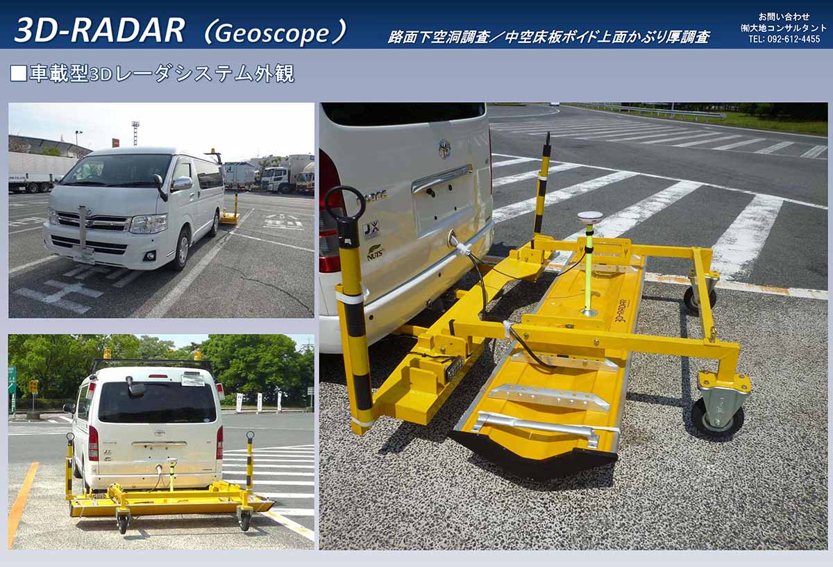 3D-RADAR（Geoscope）